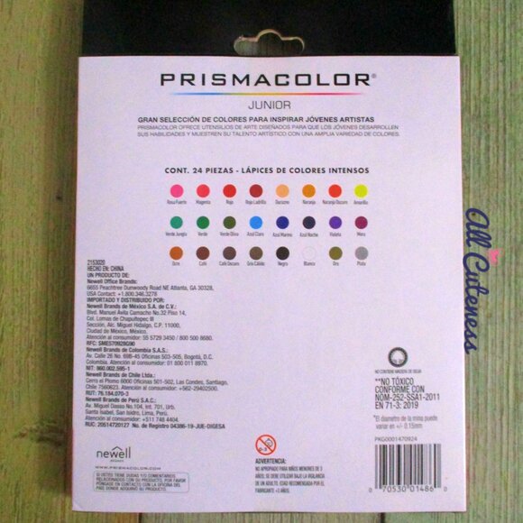 Prismacolor | Office | Prismacolor Junior Colored Pencils Set Back To ...